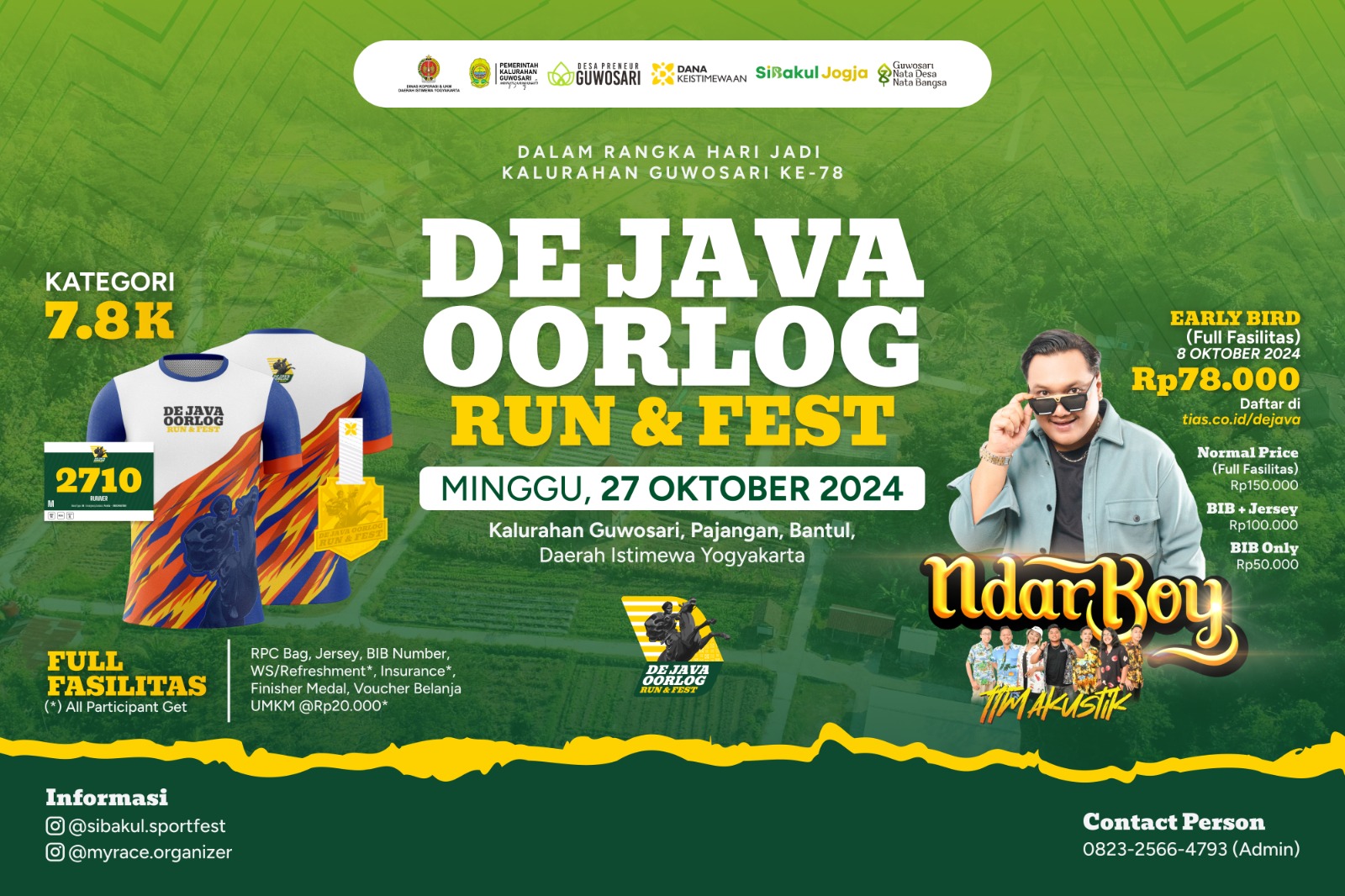 DE JAVA OORLOG RUN & FEST - TIAS
